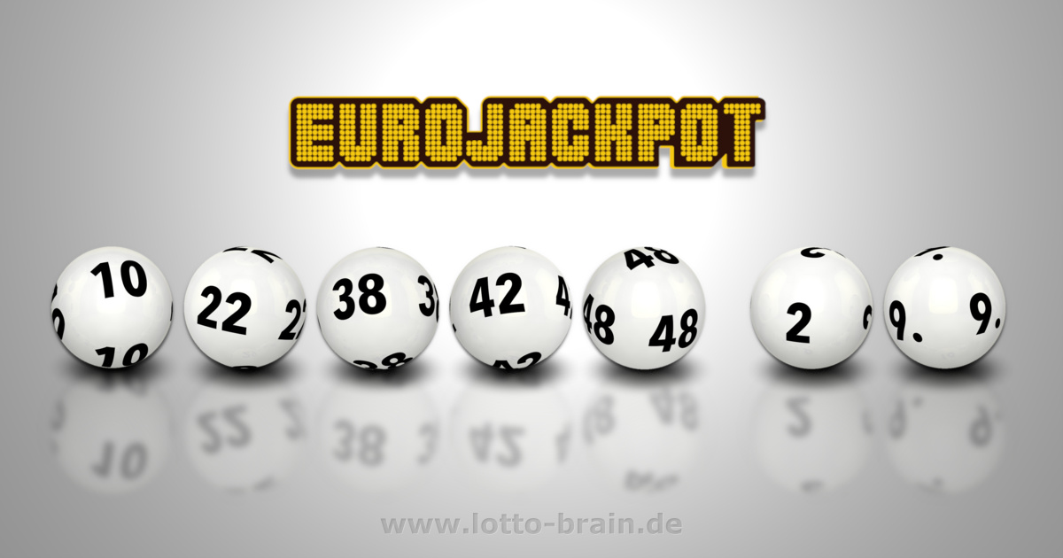 Die EuroJackpot-Zahlen - Ziehung vom 07.10.2025 | Lotto-Brain.de