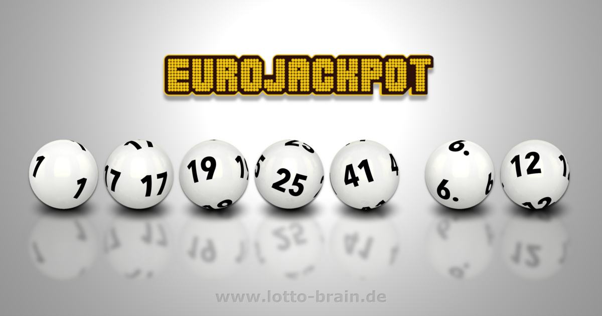 Die EuroJackpot-Zahlen - Ziehung vom 09.01.2026 | Lotto-Brain.de