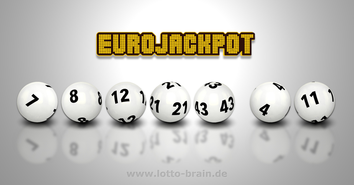 Die EuroJackpot-Zahlen - Ziehung vom 10.10.2023 | Lotto-Brain.de